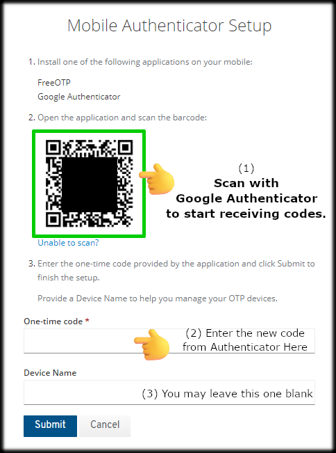How to Set Up Google Authenticator for CAPSLO – CAPSLO Help Center